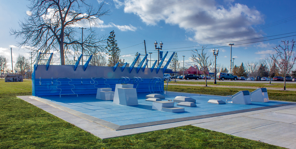 Outdoor Fitness Park Ready for Spring - Spence Brothers